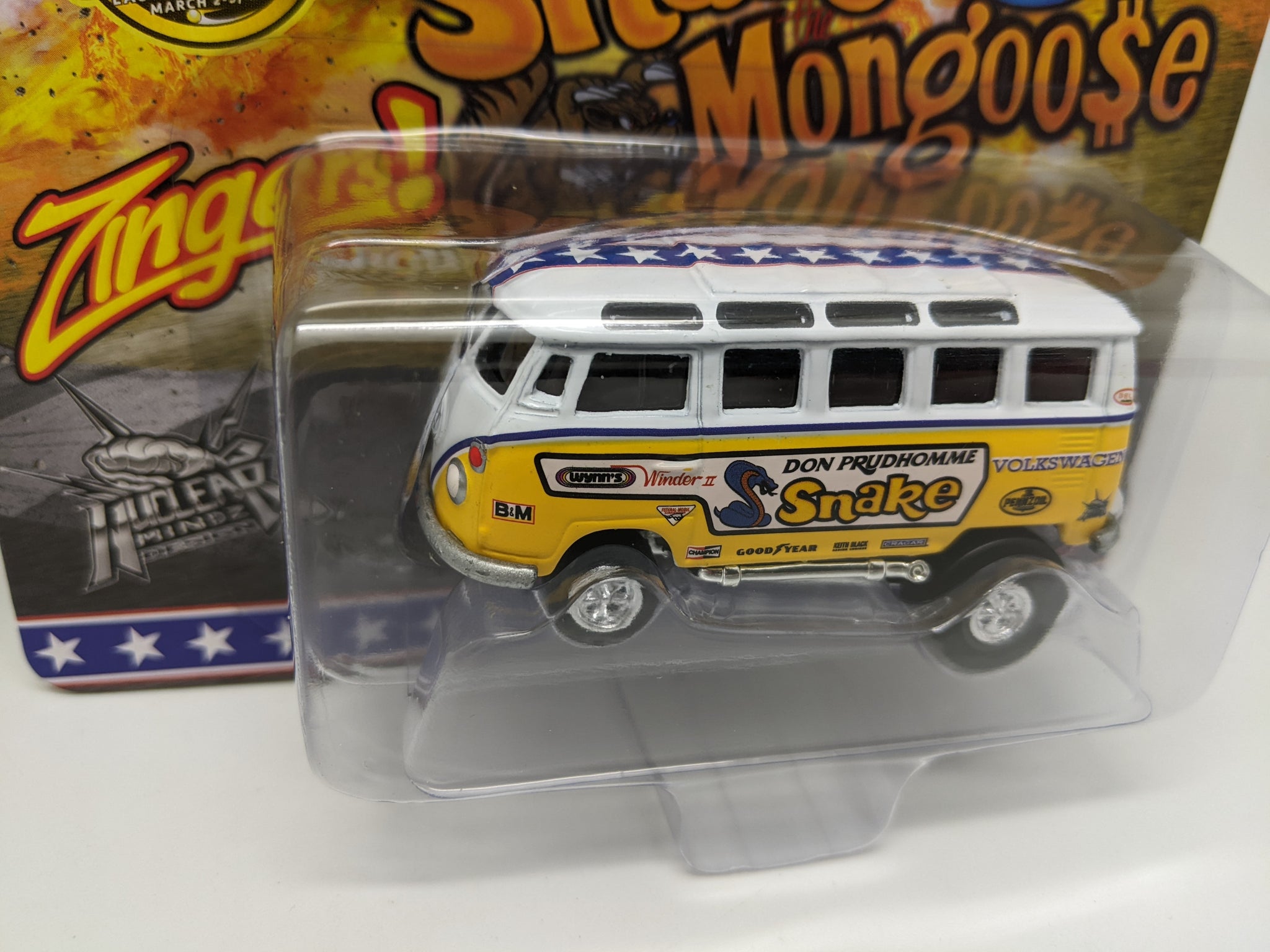 JL ZINGERS! 1965 VW Drag Bus - Don "Snake" Prudhomme – JTSpecialty